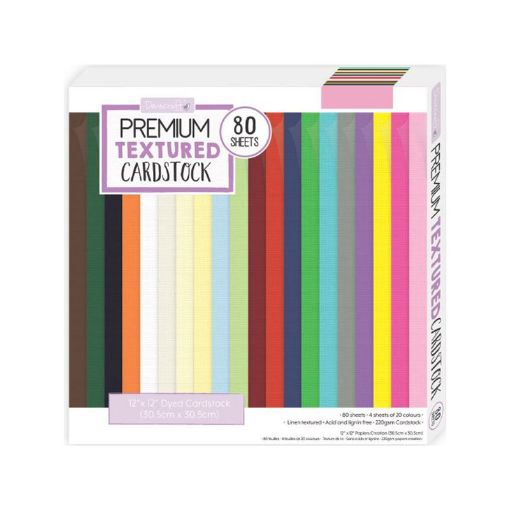 DC 12 x 12 Textured Cardstock-SG Education