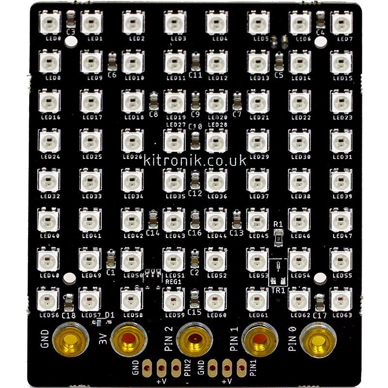 Kitronik ZIP Tile for BBC microbit | Illuminate Your Microbit Projects ...