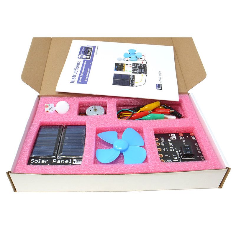 MonkMakes Solar Experimenters Kit for Micro:bit: Harness Solar Power ...