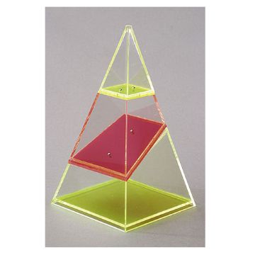Pyramid with 4 Bodies for Top – Modular Geometry Model-SG Education
