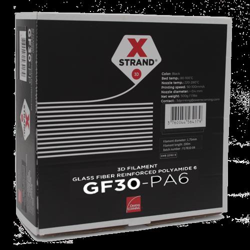 XSTRAND FF30 PP Black Glass Filament 2.85mm 500g | High-Performance 3D ...