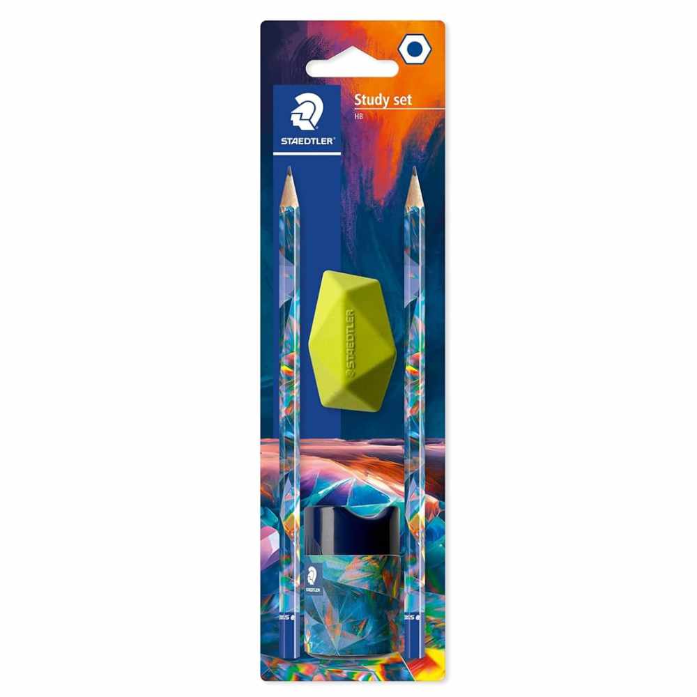 Staedtler Multiverse HB Pencils Set with Eraser Tub & Sharpener | SG ...