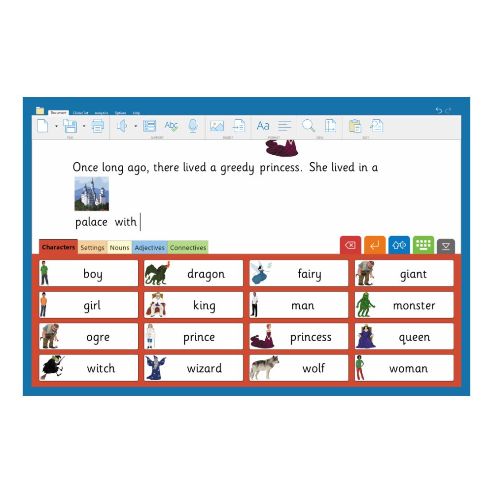 Clicker 8 – Inclusive Literacy Support for Primary Pupils-SG Education